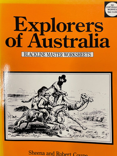 Explorers of Australia (BLMs) by Sheena & Robert Coupe | TEW USED
