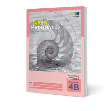 think! Mathematics Secondary Workbook & Solution 4B (8th Edition) | TEW