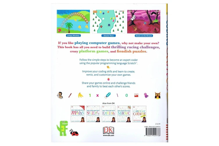 DK Computer Coding Games for Kids by Carol Vorderman | TEW