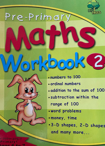 Pre-Primary Maths Workbook 2 | TEW USED
