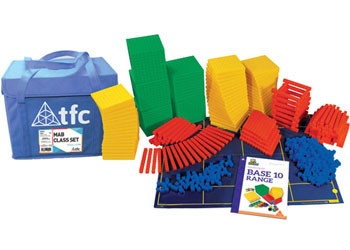MAB Base Ten Classroom Set Mixed Colours | TEW
