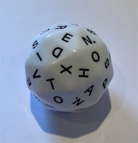 Alphabet Dice 20 Face Uppercase 24mm | TEW