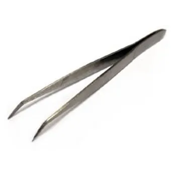 Forceps - Fine Point Curved 110mm | TEW