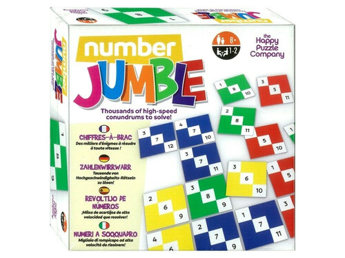 Number Jumble Card Game 8+ | TEW