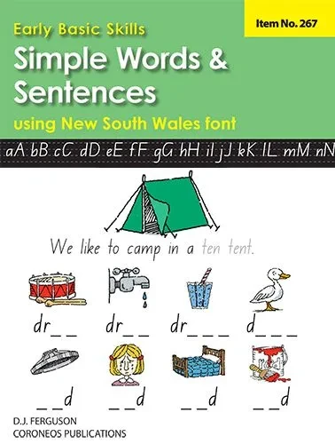 Early Basic Skills 2: Simple Words and Sentences using NSW font | TEW