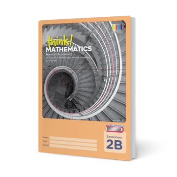 think! Mathematics Secondary (Normal) Workbook & Solutions 2B 2nd Ed. | TEW