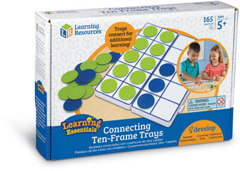 Connectible Tens Frames Trays Set | TEW