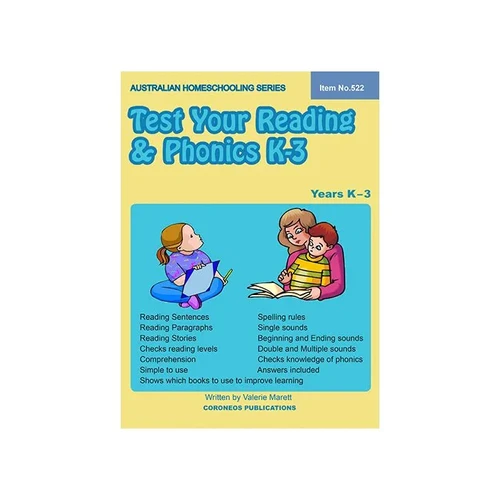 Test Your Reading and Phonics K to 3 | TEW