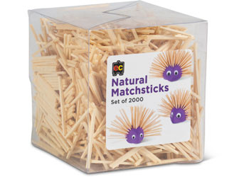 Natural Matchsticks Set of 2000 | TEW