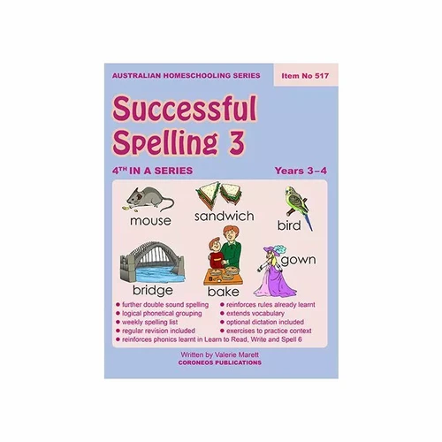 Successful Spelling 3 - Years 3-4 | TEW