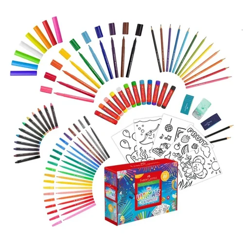 Faber-Castell Ultimate Creativity Set - 80 piece | TEW