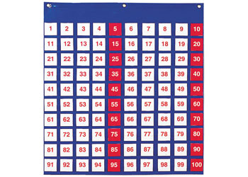 Hundreds Pocket Chart & Cards 0-100 | TEW
