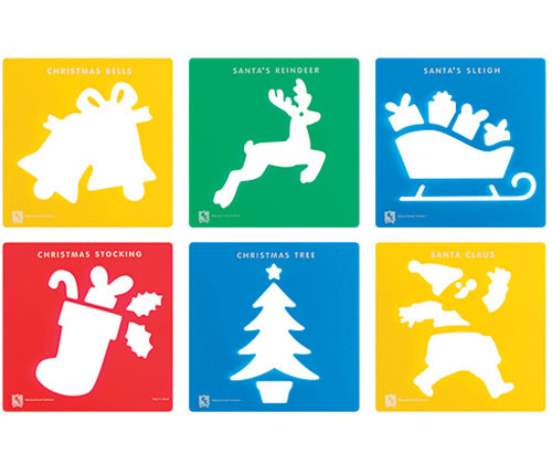 Stencils Christmas - Set of 6 | TEW