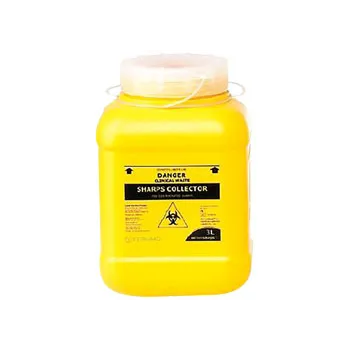 Sharps Container - Yellow - Three Types | TEW