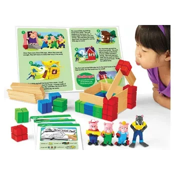 The Three Little Pigs Problem Solving Stem Kit Tew