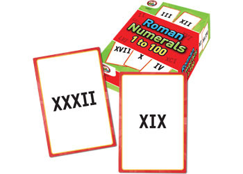 Roman Numerals Cards – 1 to 100 | TEW