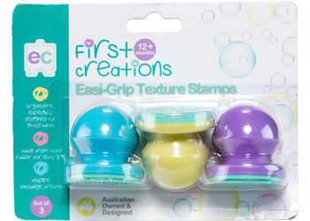 Easi-Grip Texture Stamps Set of 3 | TEW