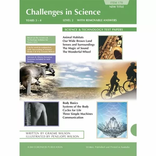Challenges in Science Book 1: Science and Technology Tests Years 3 to 4 ...