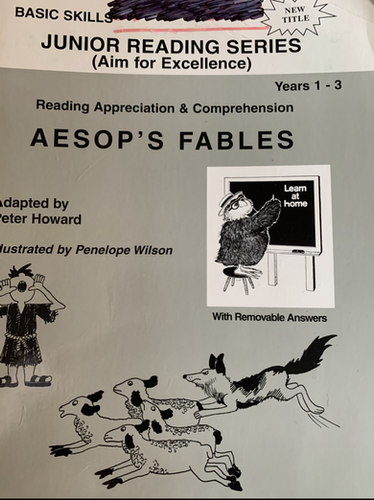 Basic Skills Reading Appreciation & Comprehension Aesop’s Fables Years ...