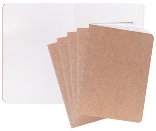 Soft Cover Sketchbook A5 - Pack of 5 | TEW