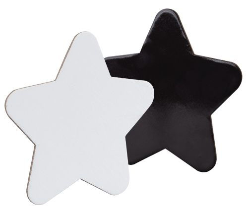 Canvas Board Magnetic 15cm Star - Pack of 4 | TEW