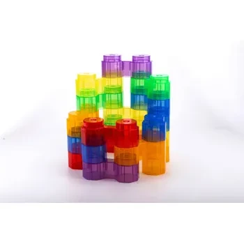 Translucent Twin Blocks 48 Pieces | TEW