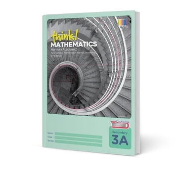think! Mathematics Secondary (Normal) Workbook & Solutions 3A 2nd ...