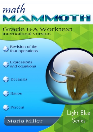Math Mammoth Grade 6, International/Australian Version | TEW