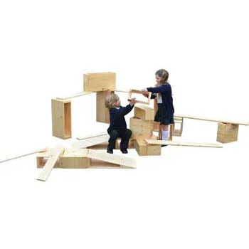 Extra Large Wooden Hollow Blocks 26 Pieces | TEW