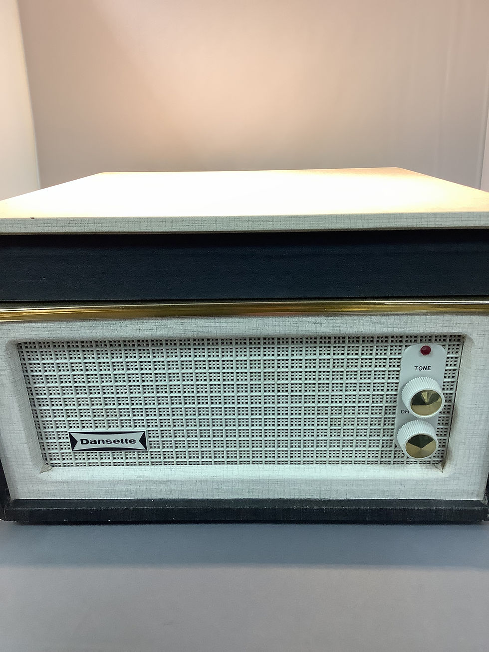 Dansette Bermuda, Dark Grey & White Original | dansette