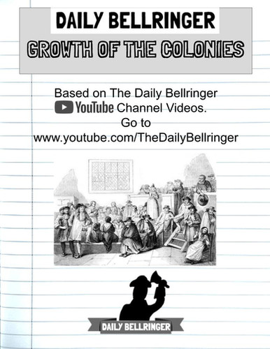 Growth of the Colonies FULL WORKSHEET PACK (9 worksheets) | Mysite