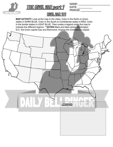 Civil War 101: The Basics Worksheet | Mysite