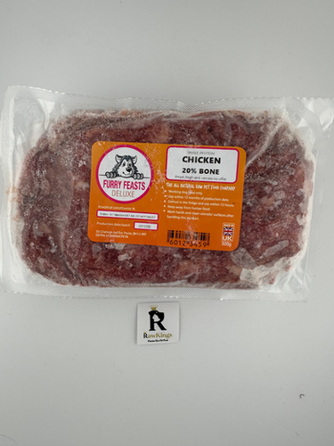 Furry Feasts Deluxe SP Chicken (No Offal) ~ 500g | RawKings