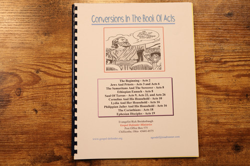 Conversions In The Book Of Acts | The Gospel Defender