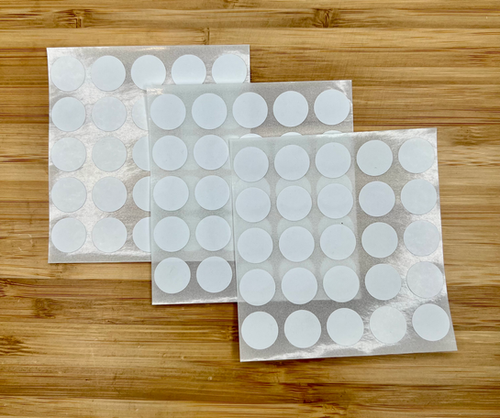 1/2" Round Labels | AtomHeartCrossStitch