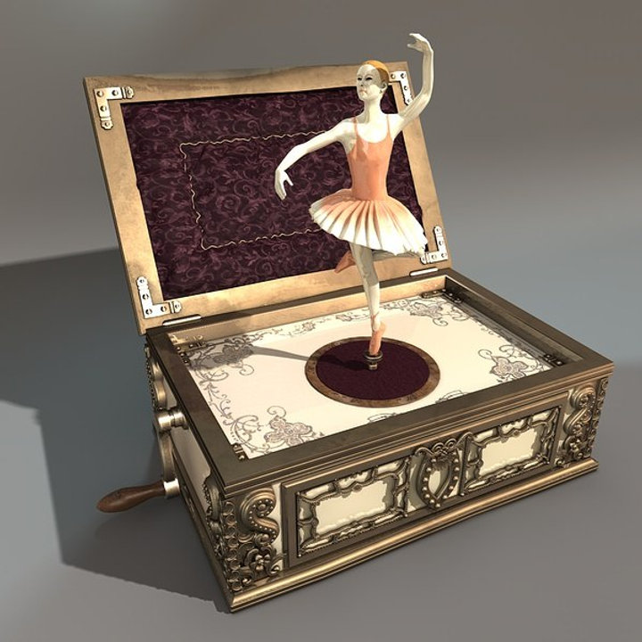 Ballerina Music Box