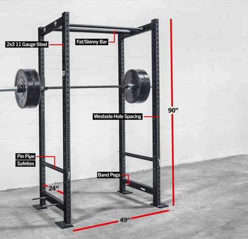 RML-390F Flat Foot Monster Lite Rack | Gym Equipment Techs