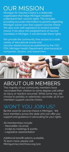 Rack Card 2018 (100 count) | MVC Community