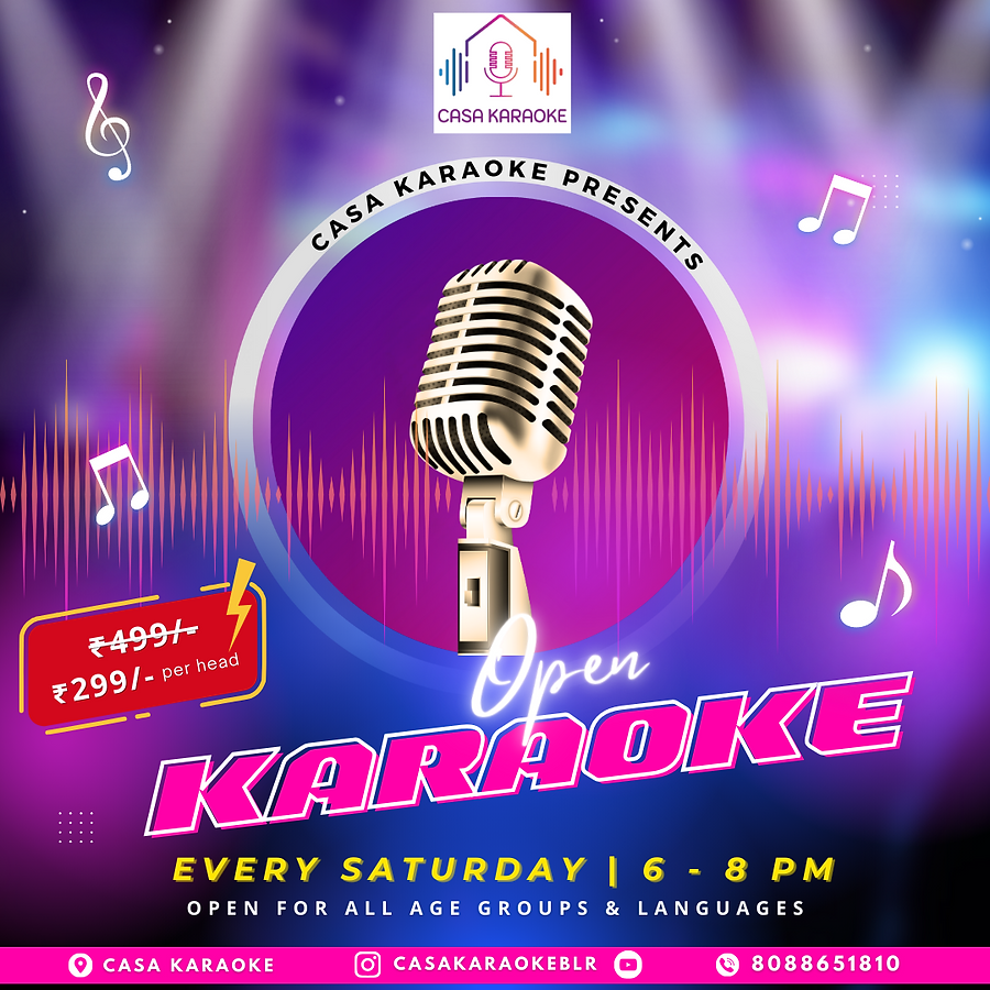 Booking | Casa Karaoke