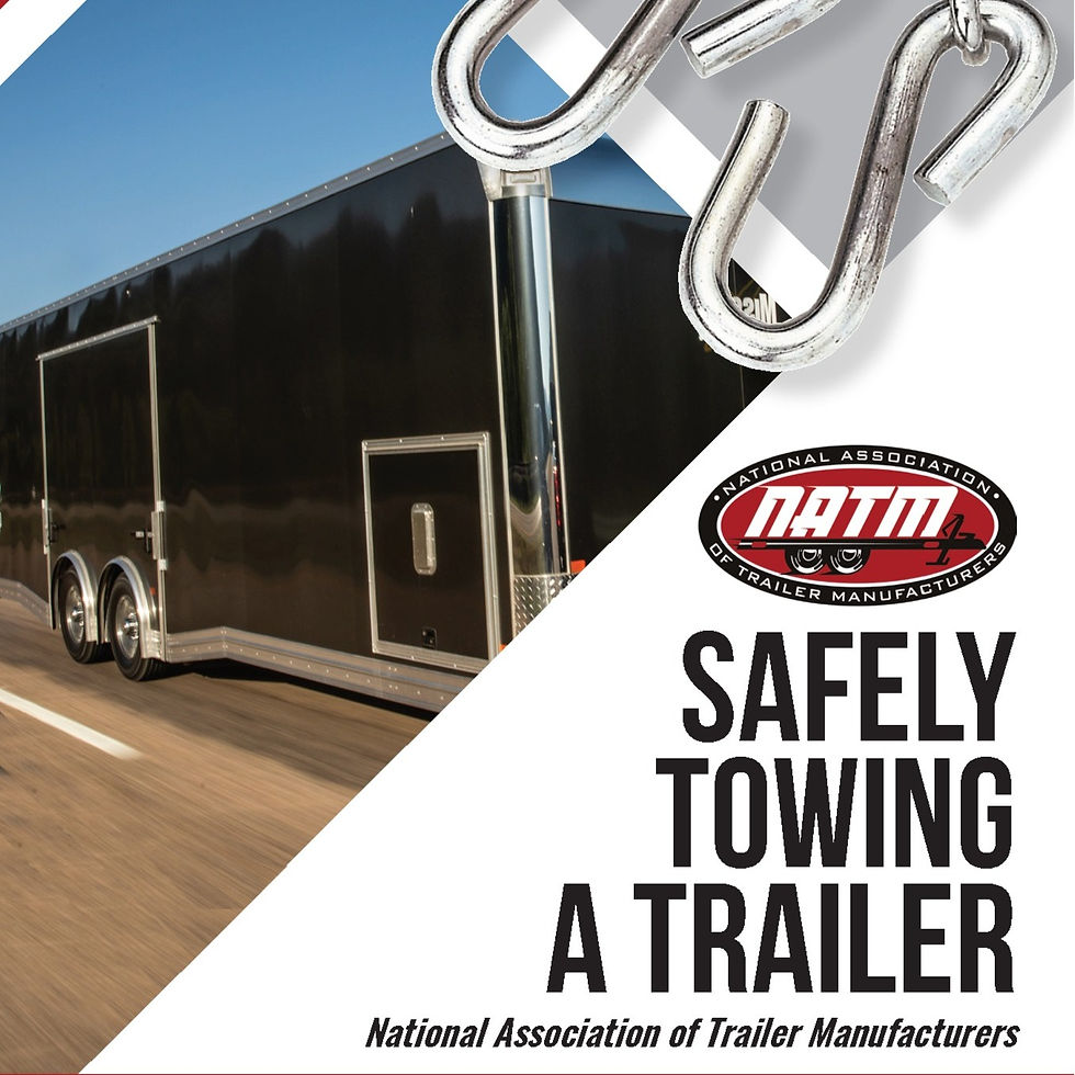 Safely Towing a Trailer Brochure | NATM Shop