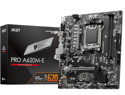 MSI PRO A620M-E Motherboard, Micro-ATX - Supports AMD Ryzen | Computer Citi