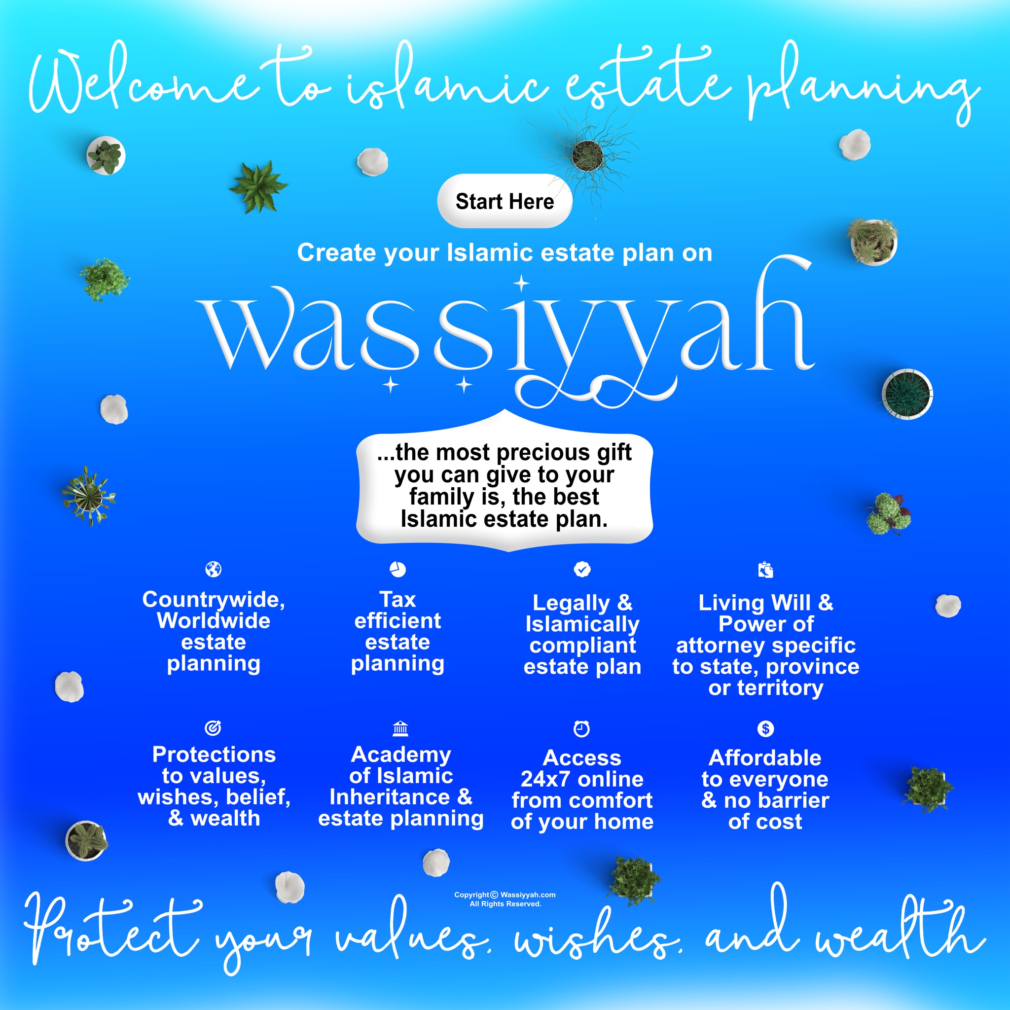 Wassiyyah | Comprehensive Islamic estate planning solutions for Muslims