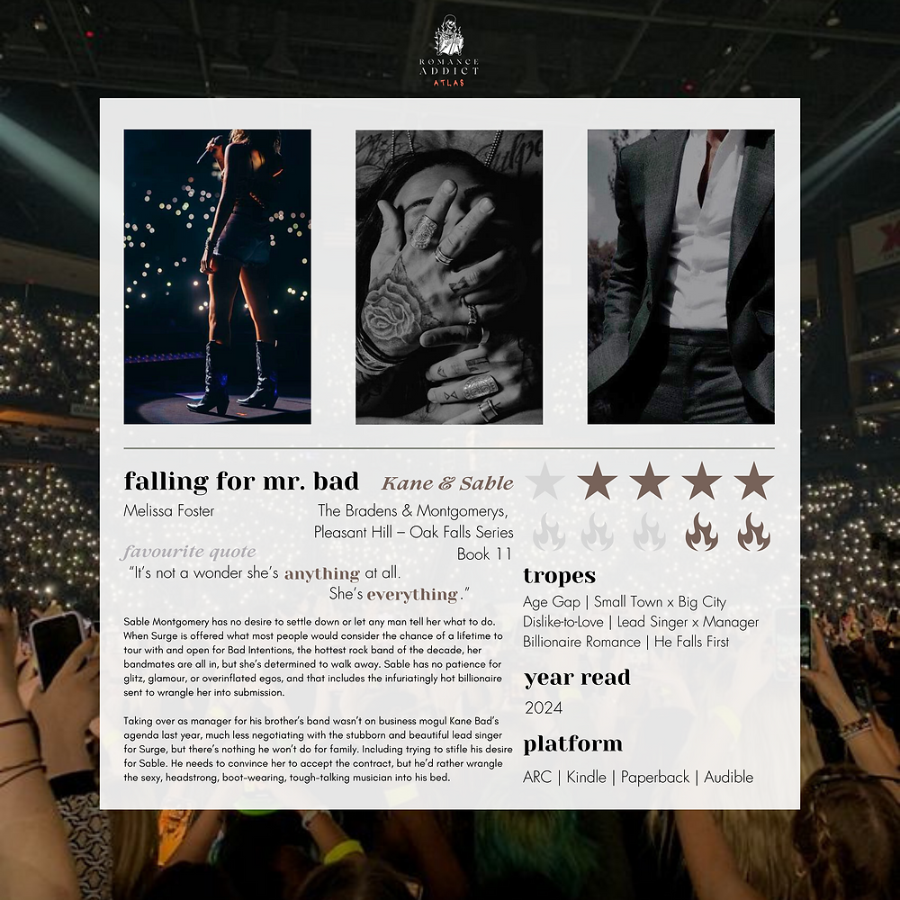 Falling For Mr. Bad | Melissa Foster