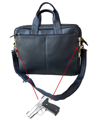Concealed carry briefcase 9013 | Romagunbags