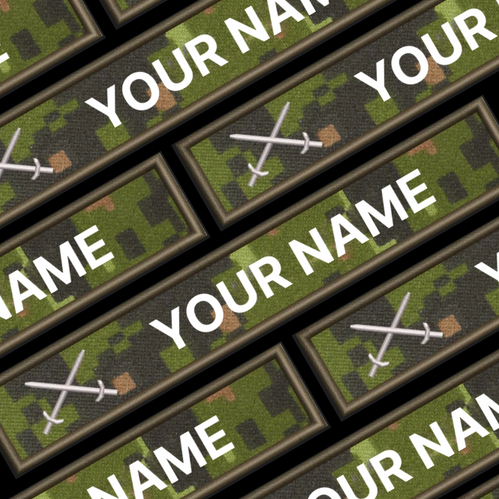 Canadian Military Army name tags "Free shipping" | SoldierGear