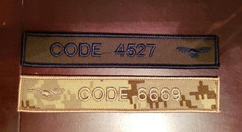 Canadian Military Airforce name tags with Velcro backing | SoldierGear