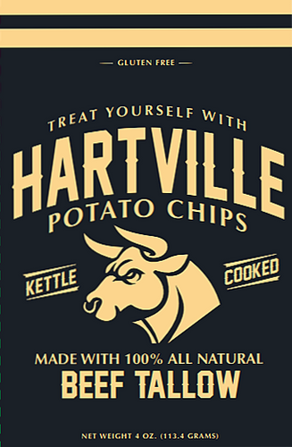 4oz Bag of 100% All-Natural Beef Tallow Potato Chips | My Site