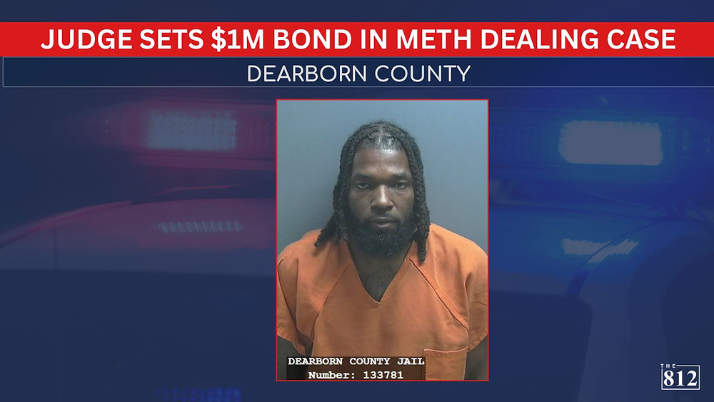 Judge sets $1M bond for Dearborn Co. meth dealing case suspect