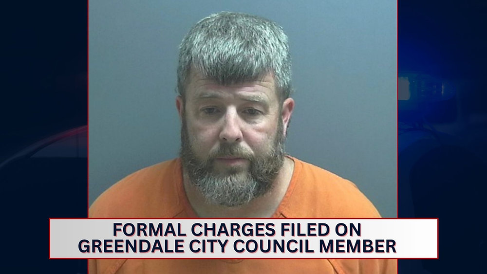 Formal charges filed against Greendale City Councilmember