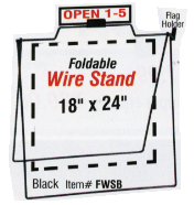 Wire A-Frame | 1 Day Signs